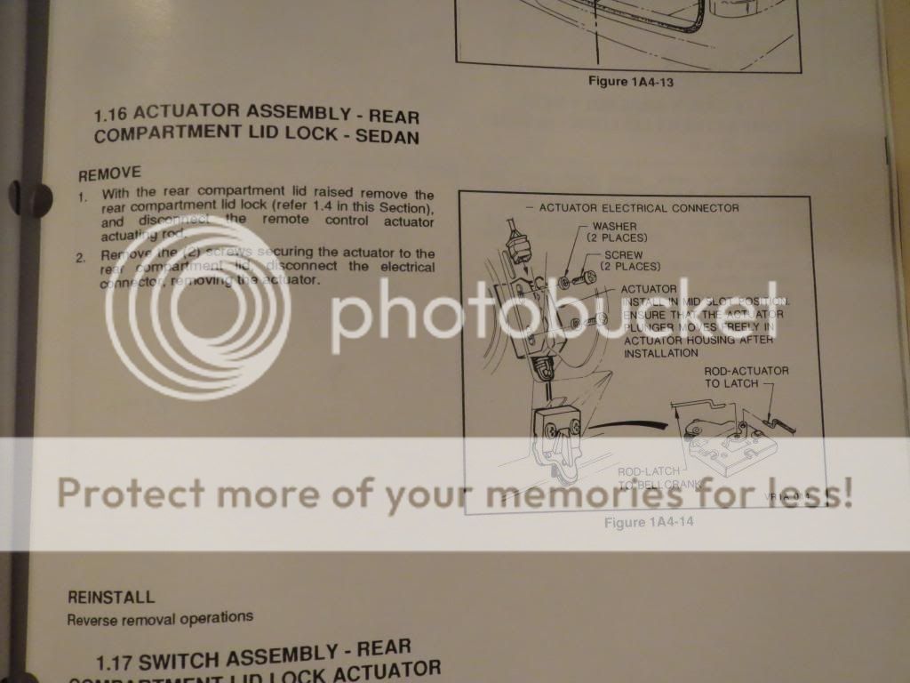 Boot Latch Mechanism Diagram | Just Commodores