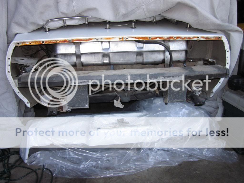 Install Pics of my 1974 Corvette Willcox tru flex rear bumper ...